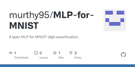 Github Murthy95mlp For Mnist 4 Layer Mlp For Mnist Digit Classification