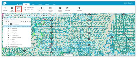 Refresh In Map Editor Gis Cloud Learning Center