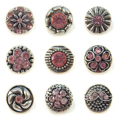 Mini Ginger Snaps Jewelry Charms Petite Snap On Jewellery Button