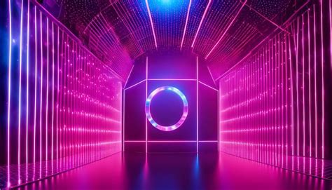 Laser Hologram Array Premium Ai Generated Image