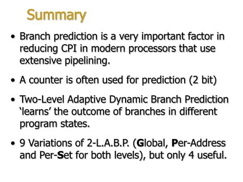 Ppt Branch Prediction Powerpoint Presentation Free Download Id740308