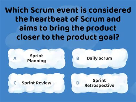 Scrum Events Quiz