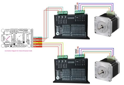 Connections Digram For Arduino Code Electronics Lab