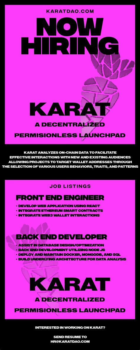 Rudy Rong On Linkedin Web3 Developers Hiring