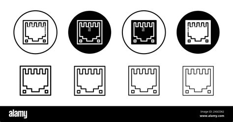 Tcp Icon Vector Logo Set Collection For Web App Ui Stock Vector Image