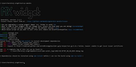 Unable To Get Local Issuer Certificate · Issue 48 · Mendixlabs