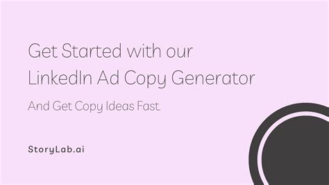 LinkedIn Ad Copy Generator Powered By AI Start For Free