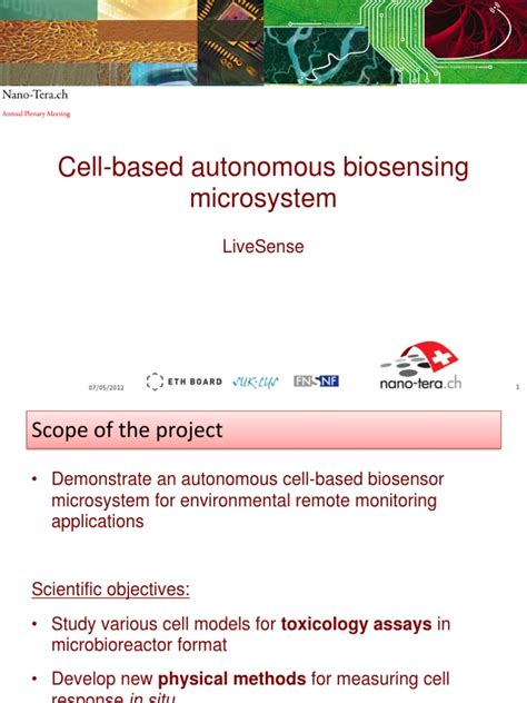 Cell Based Autonomous Biosensing Microsystem Livesense Pdf