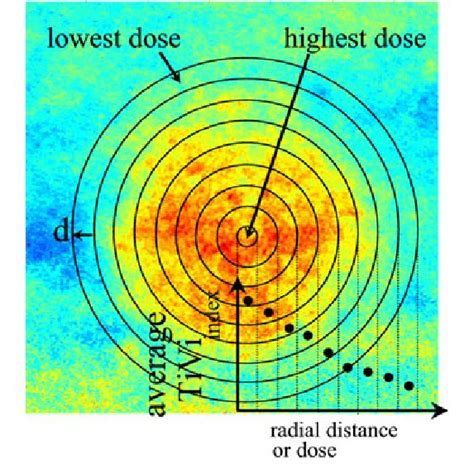 Operation Of The Radial Analysis Program The Distance D Between All Download Scientific