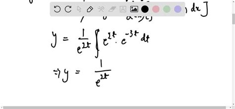 Solveda Compute The General Solution B Compute The Solution With Y