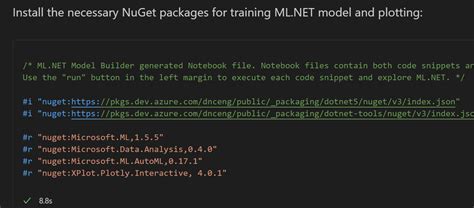 Notebook Microsoftmlautoml Not Required · Issue 1548 · Dotnetmachinelearning Modelbuilder