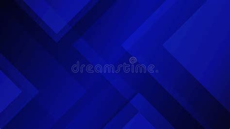 Layered Geometric Patterns Create A Dynamic Abstract Background In Shades Of Blue Stock Vector