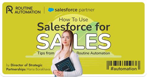 Vlada Hamilton On Linkedin How To Use Salesforce For Sales Tips From Routine Automation