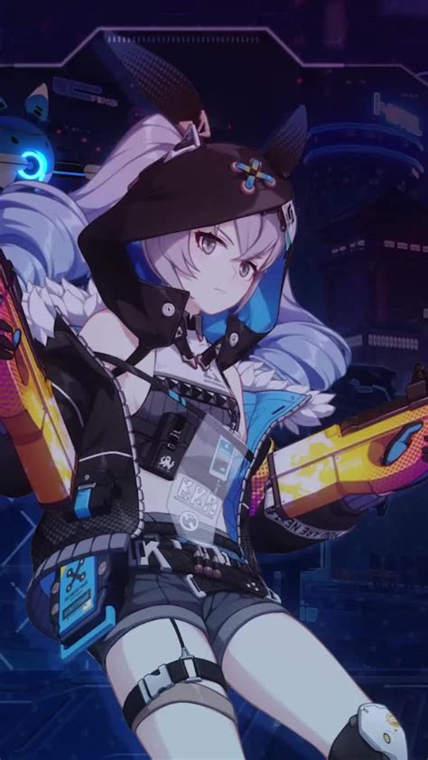 Live Phone Bronya Haxxor Bunny Honkai Impact Rd Wallpaper To Iphone