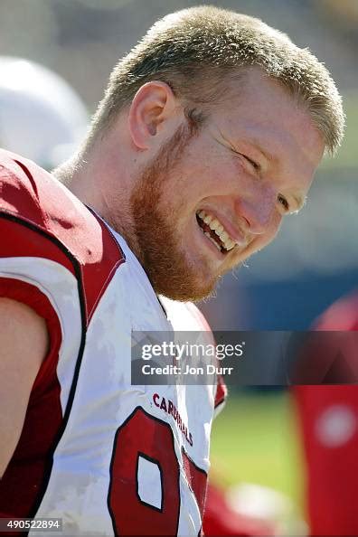 Josh Mauro Of The Arizona Cardinals On The Sidelines During The Game