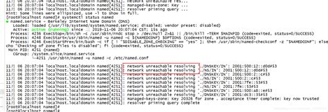 【错误】【centos 7】解决named[7780] Network Unreachable Resolving Csdn博客