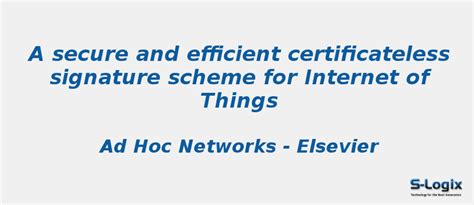Efficient Certificateless Signature Scheme Contiki Cooja Project S Logix S Logix