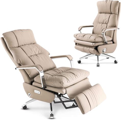 Emiah Ergonomic Executive Office Chair Big And Tall Reclining Office Chair With
