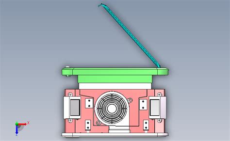 空气净化器模型 Solidworks 2014 模型图纸下载 懒石网