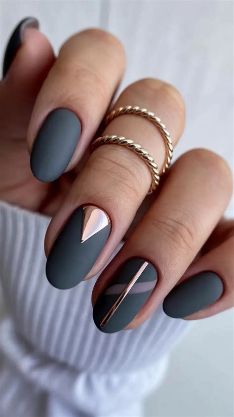 2025 Fall Matte Nails Autumn Colors Shades And Design Ideas