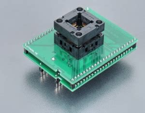 DIL48 QFP64 1 01 ZIF NUC 9 Programming Adapter Elnec