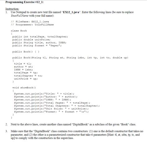 Solved Filename Ex121java Programmer