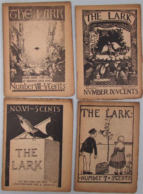 The Lark Numbers 2 14 By Burgess Gelett 1895 1st Edition Magazine