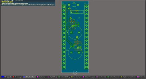 Pcb Polygon Pour Gnd Plane Short Circuit Error In Altium Electrical