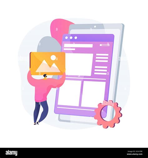 Layout Abstract Concept Vector Illustration Stock Vector Image And Art Alamy