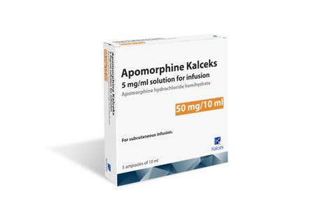 Apomorphine Kalceks Kalcex