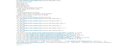 pyodbc install error in azure databricks file not found error