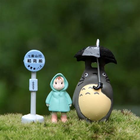 Hot New 3cm 5cm 3pcsset Mini My Neighbor Totoro Tonari No Totoro