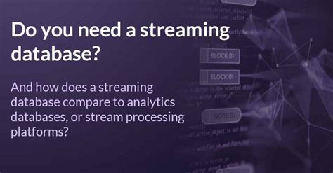 Do You Need A Streaming Database Kinetica The Real Time Database