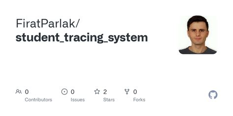 Github Firatparlak Student Tracing System