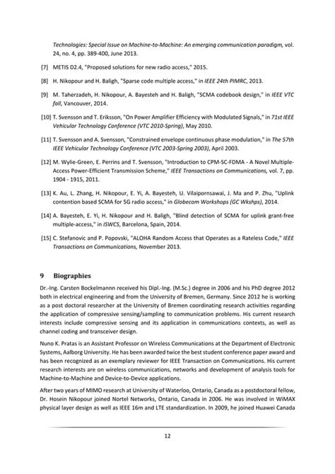 Massive Machine‐type Communications In 5gpdf