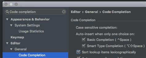 How Can I Force Intellij To Order Autocomplete Options Just Alphabetically Stack Overflow