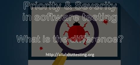 Priority And Severity In Software Testing All About Testing