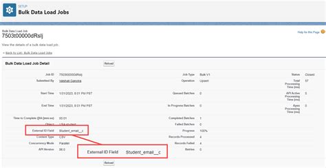 Salesforce Update Records Using External Id