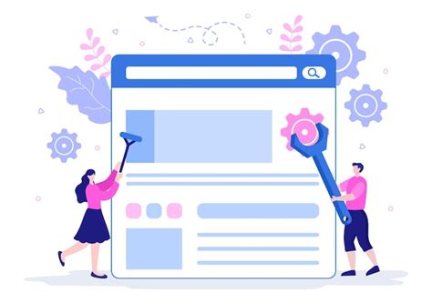 평면 디자인 일러스트 레이 션 설정 프리미엄 벡터