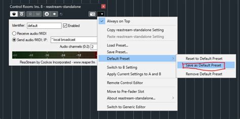 Using Cubase With Reastream Cubase Steinberg Forums