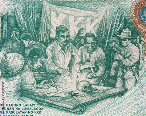 Fotografia Do Stock Blood Compact Of The Katipuneros On Philippine 5