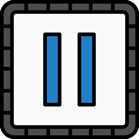 Stop Button Vector Icon Design 27550000 Vector Art At Vecteezy