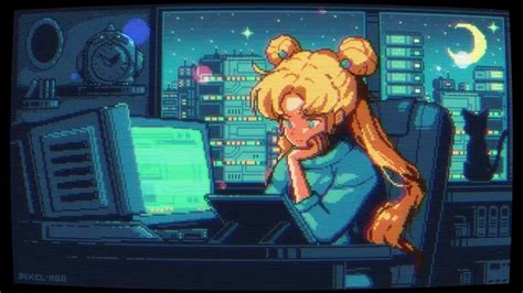 Tsukino Usagi And Luna Bishoujo Senshi Sailor Moon Drawn By Pixelhoo Danbooru