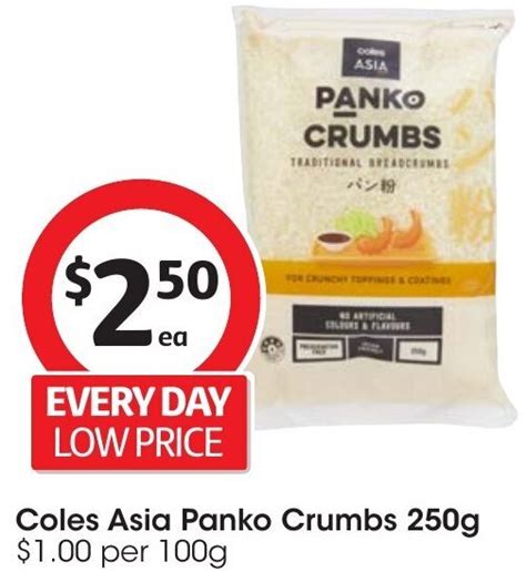 Coles Panko Bread Crumbs At Lauren Brennan Blog