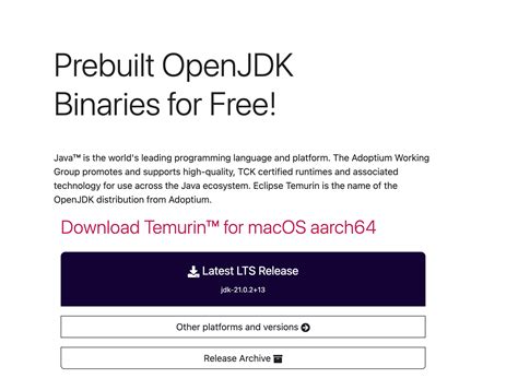 Mac Jdk 버전별 관리 Adopopenjdk Temurin