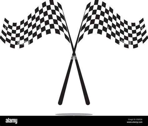 Race Flag Icon Simple Design Illustration Vector Stock Vector Image Art Alamy