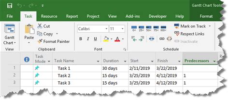 Project Dependencies With Lag And Lead Time Microsoft Project Tips