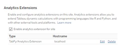 issues with enabling extension on tableau server 2020 3 1 · issue 489
