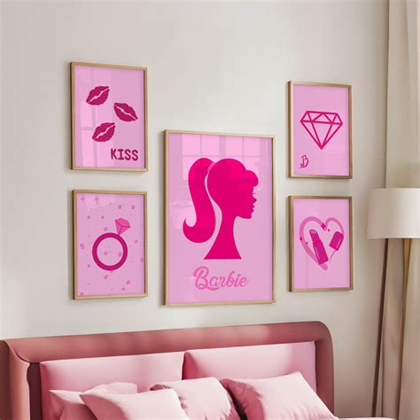 Printable Barbie Wall Art