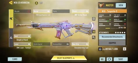 M16 Loadout R Codmobile Loadouts